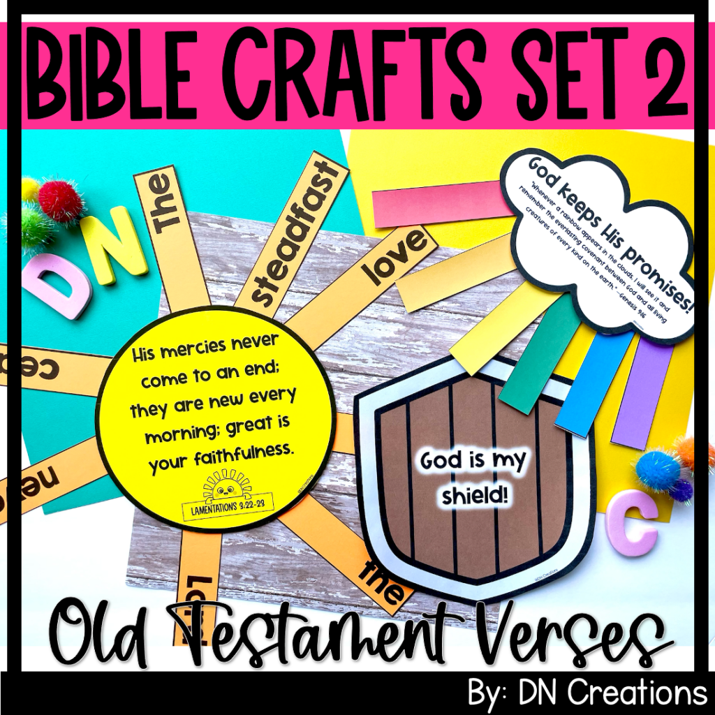 Bible Craft Set 2 | Old Testament Bible Crafts for Sunday School | Made ...