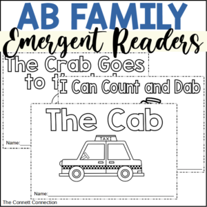 AB Word Family Emergent Readers | Made By Teachers