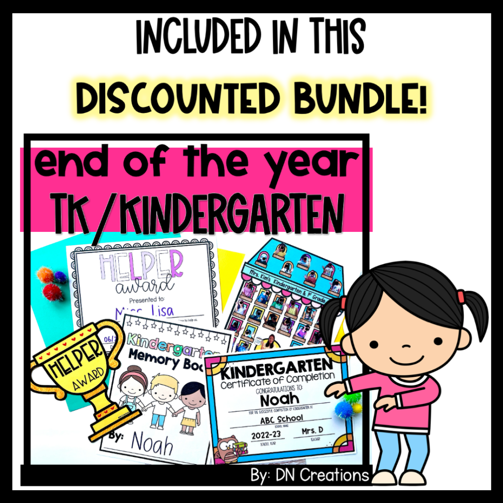End of the Year Class Photo l Class Picture Template l End of the Year ...