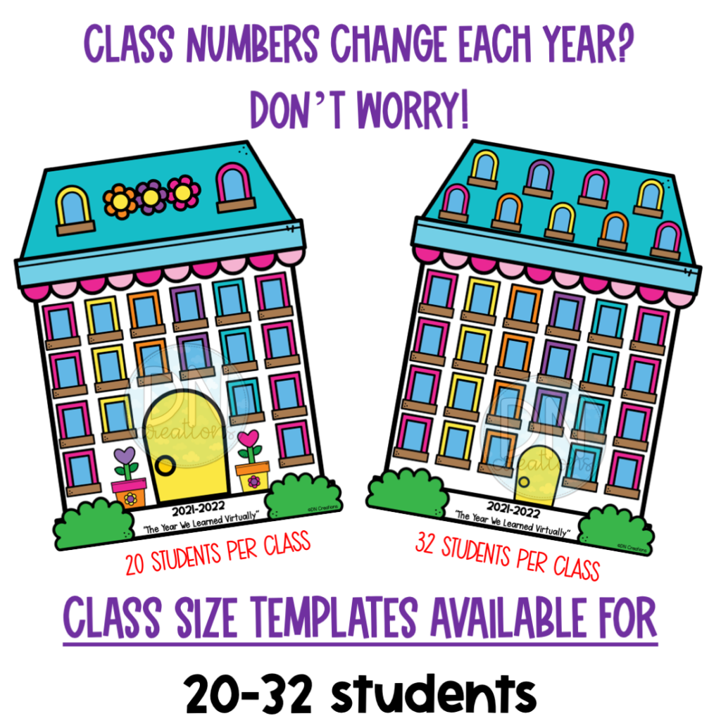 End of the Year Class Photo l Class Picture Template l End of the Year ...