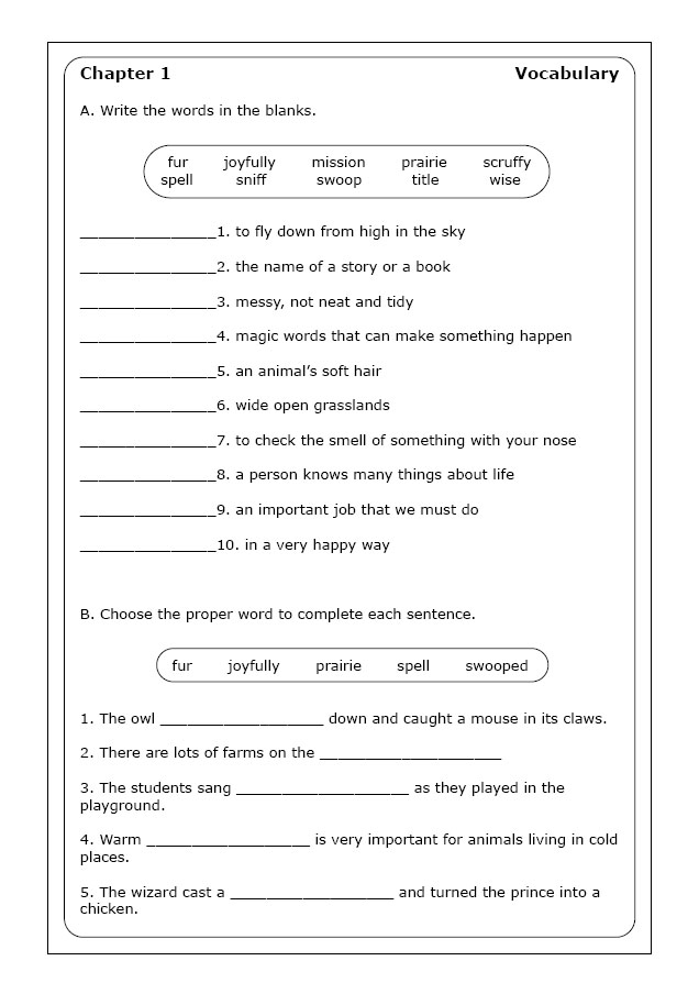 Magic Tree House "Buffalo Before Breakfast" worksheets | Made By Teachers