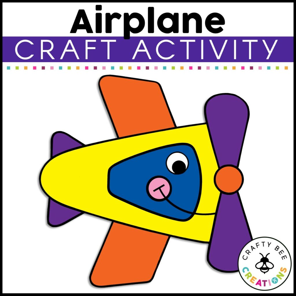 Airplane Craft | Transportation Crafts | Transportation Activities ...