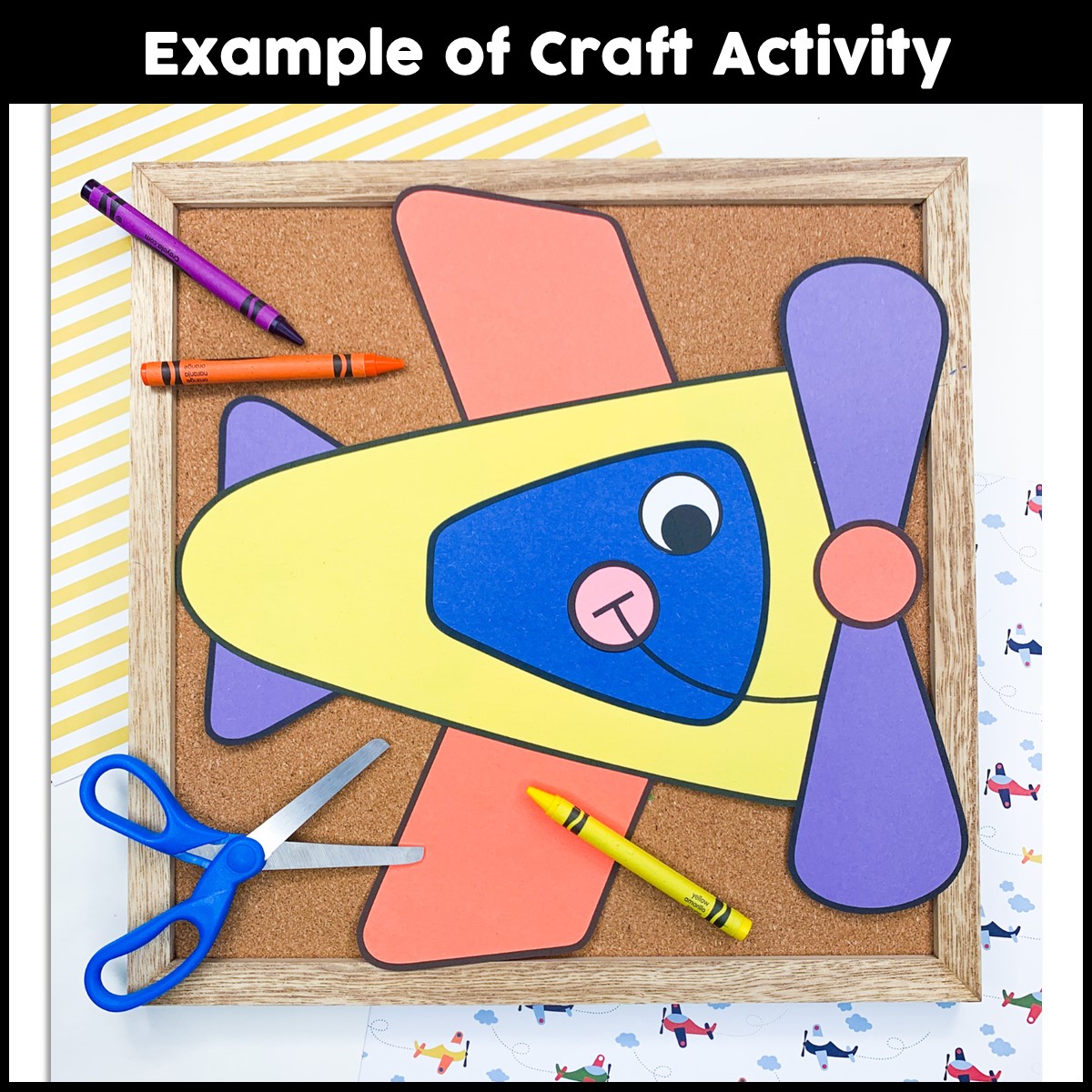 Airplane Craft | Transportation Crafts | Transportation Activities ...