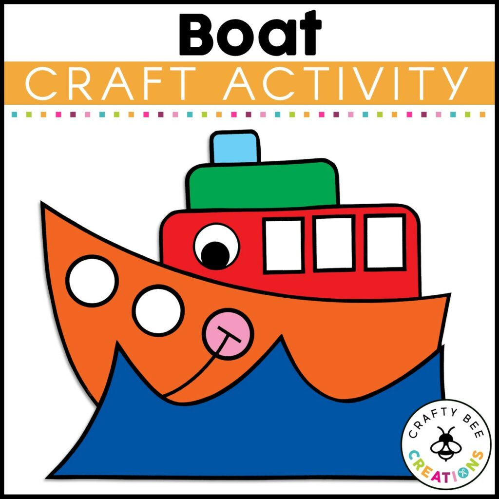 Boat Craft | Transportation Crafts | Transportation Activities | Made ...