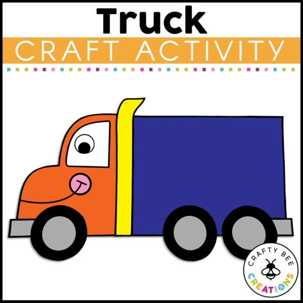 Truck Craft | Transportation Crafts | Transportation Activities | Made ...