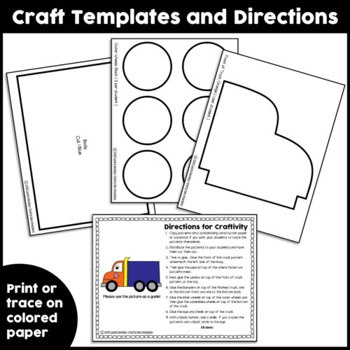 Truck Craft | Transportation Crafts | Transportation Activities | Made ...