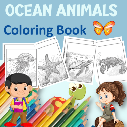 Dive into Creativity with our Sea Coloring Pages | Made By Teachers