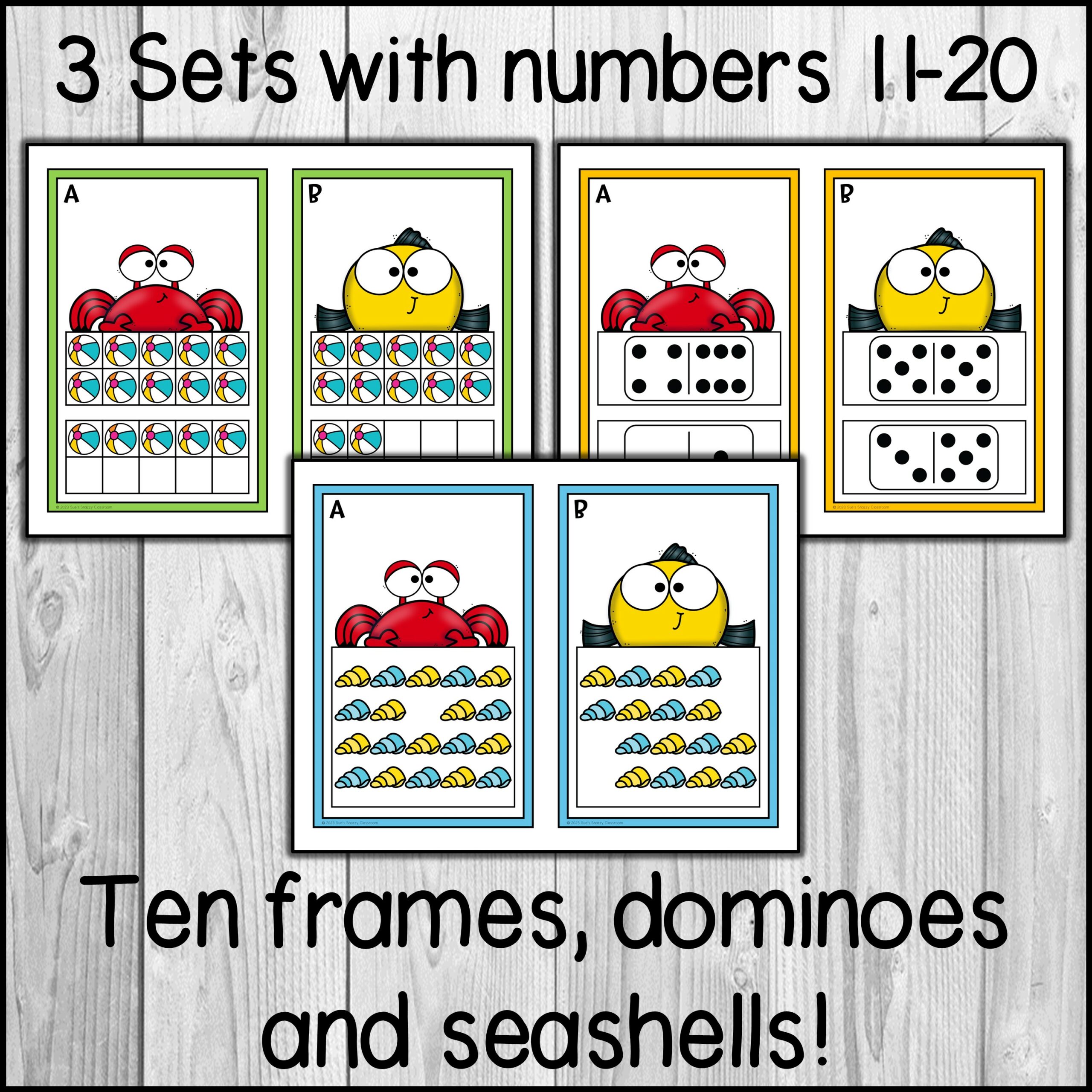 Summer Themed Count the Room | Math Center and Activity | Numbers 1 to ...