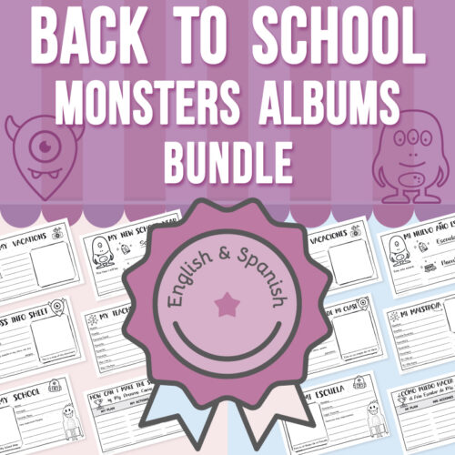 Back to School | Monsters Albums BUNDLE | Made By Teachers