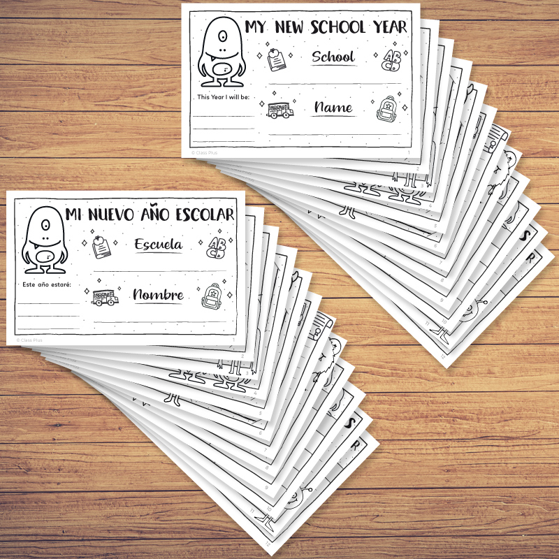 Back to School | Monsters Albums BUNDLE | Made By Teachers