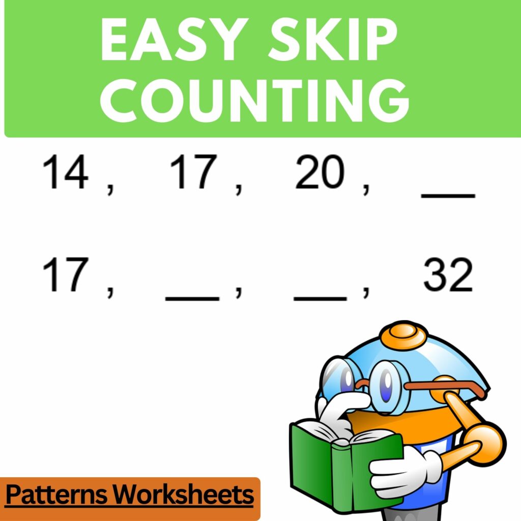 Patterns Worksheets - Easy Skip Counting Worksheets | Made By Teachers