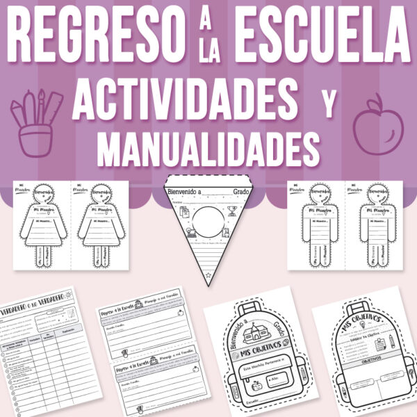 Regreso a la Escuela Actividades y Manualidades | Made By Teachers