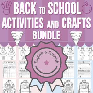 Back to School Activities and Crafts BUNDLE - Made By Teachers