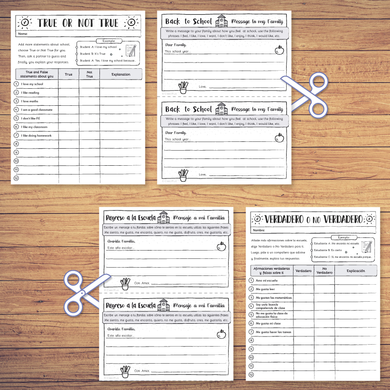 Back to School Activities and Crafts BUNDLE | Made By Teachers