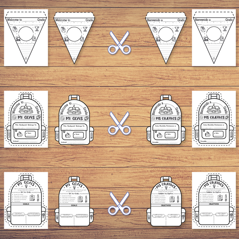 Back to School Activities and Crafts BUNDLE | Made By Teachers