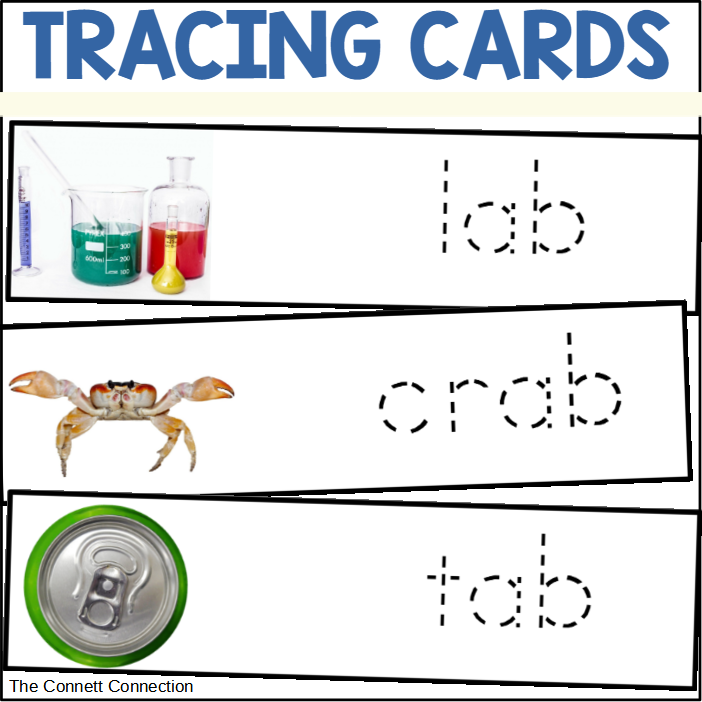 AB Word Family Centers with Real Photographs | Made By Teachers