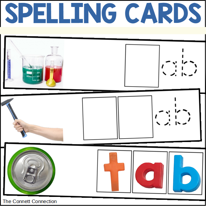 AB Word Family Centers with Real Photographs | Made By Teachers