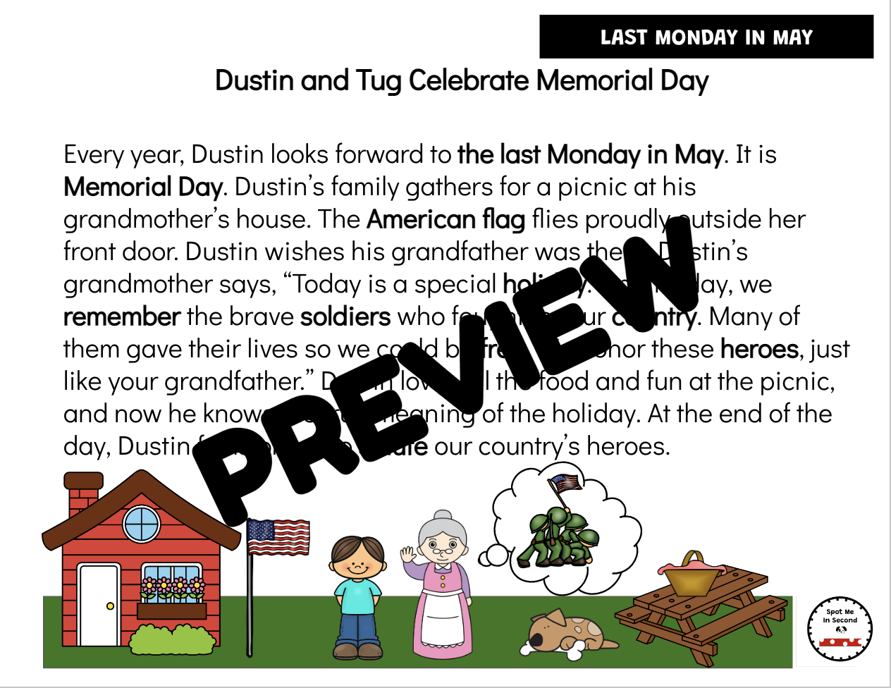 Memorial Day: Dustin and Tug Celebrate the Holidays | Made By Teachers