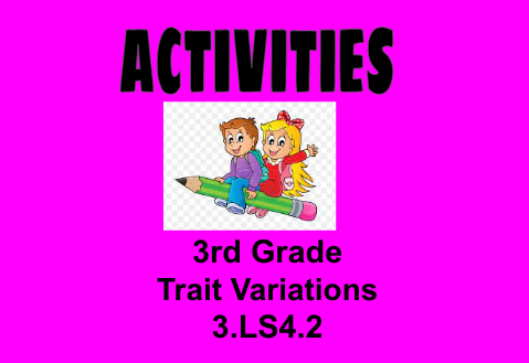 3rd Grade Trait Variations 3.LS4.2 Activities | Made By Teachers