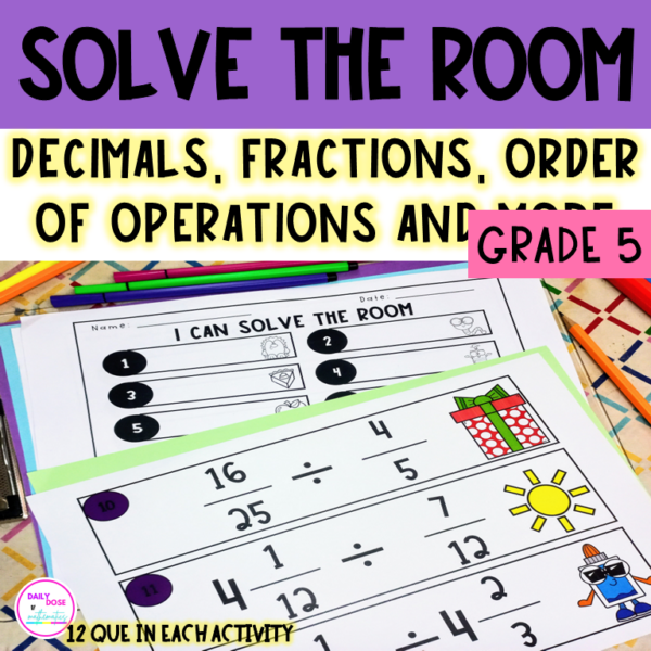 5th Grade Math Activities & Worksheets Printables | Made By Teachers