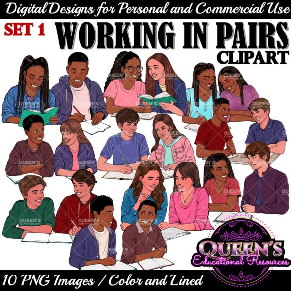 Working Together Clipart, Teams Clipart, Teenagers Clipart, Teen ...