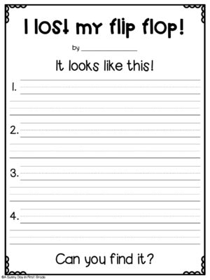 Summer Adjective Craft & Writing | Made By Teachers