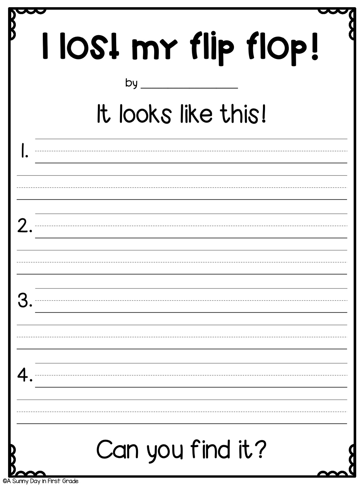 Summer Adjective Craft & Writing | Made By Teachers