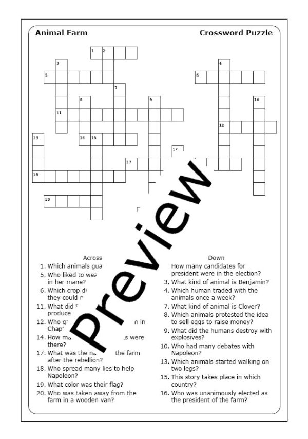 George Orwell "Animal Farm" worksheets | Made By Teachers