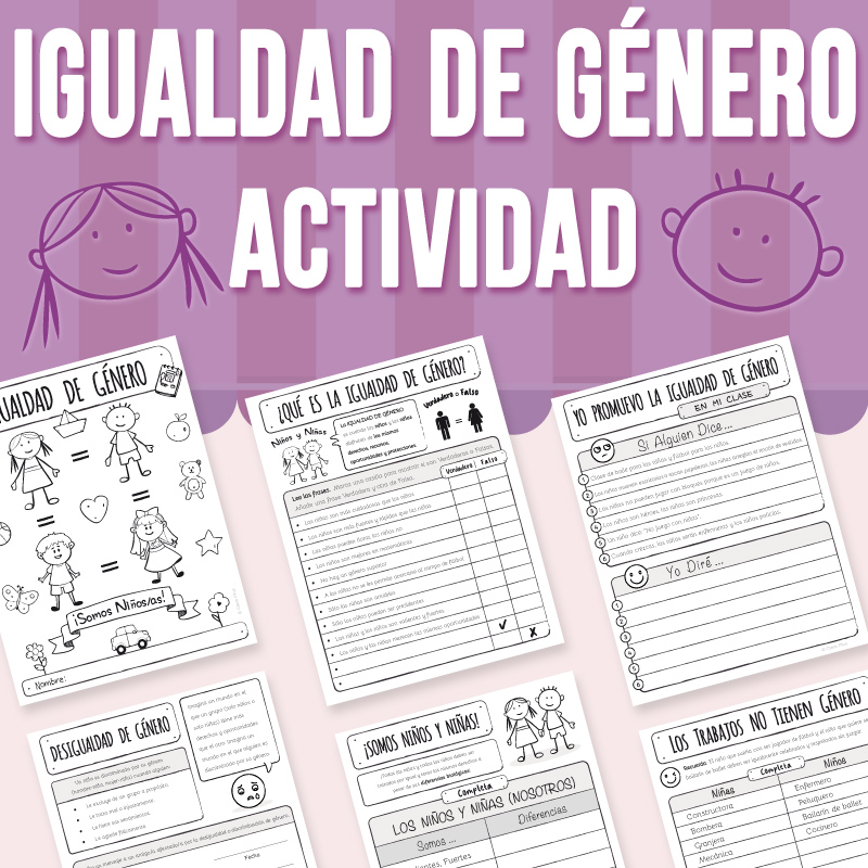 Igualdad de Género Actividad | Made By Teachers