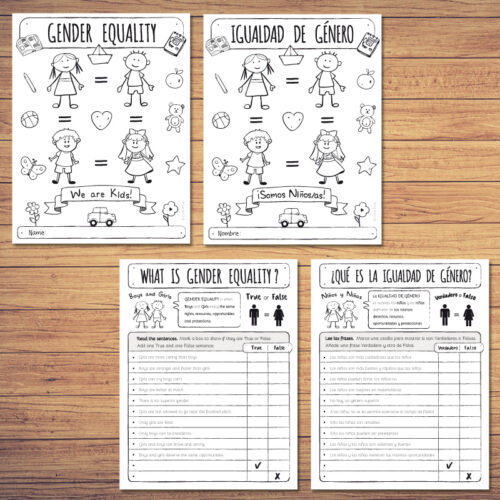 Gender Equality | Activities BUNDLE | Made By Teachers