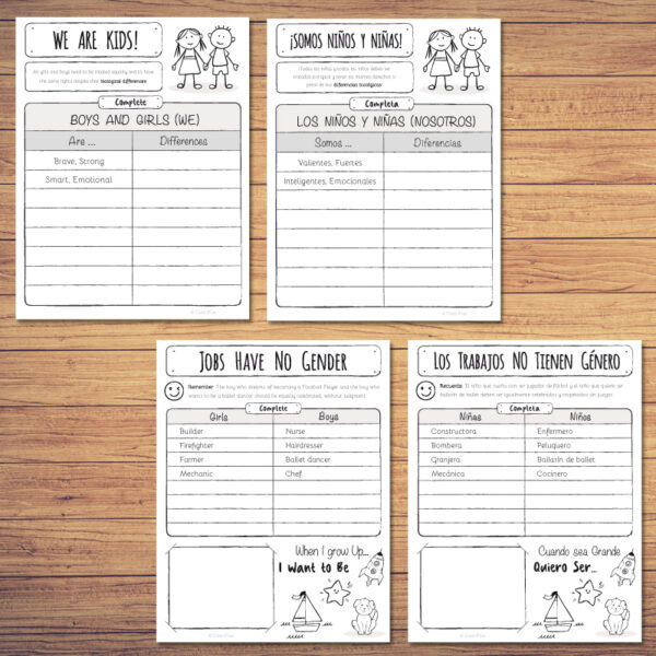 Gender Equality | Activities BUNDLE | Made By Teachers