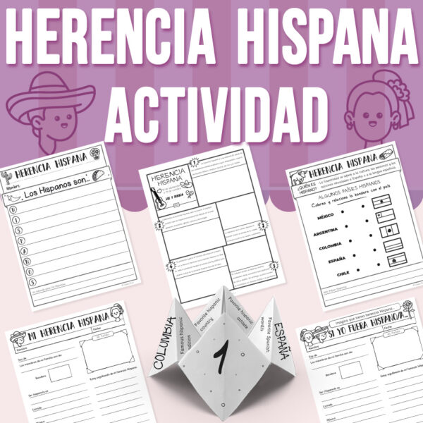 Herencia Hispana Actividad | Made By Teachers