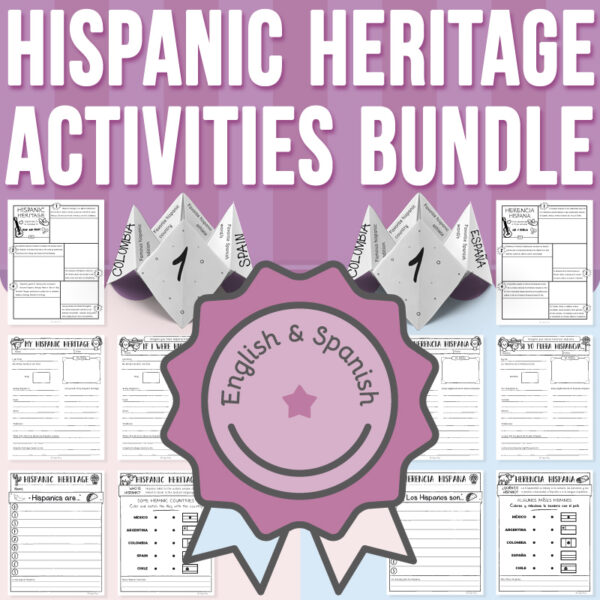 Hispanic Heritage Activities BUNDLE | Made By Teachers