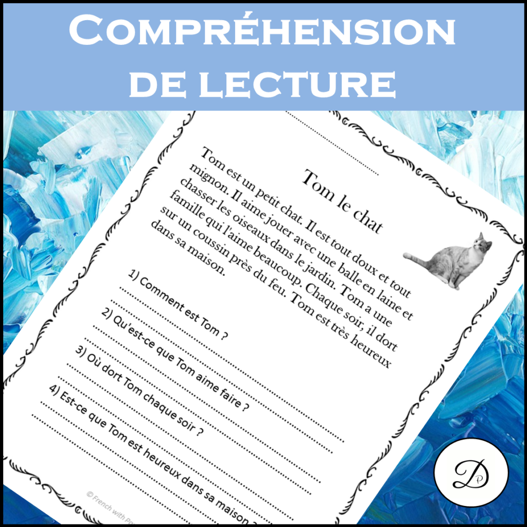 Compréhension de lecture - 2 textes - French Reading Comprehension ...