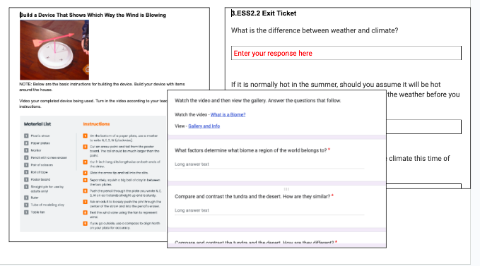 3rd Grade Climate 3.ESS2.2 Activities | Made By Teachers