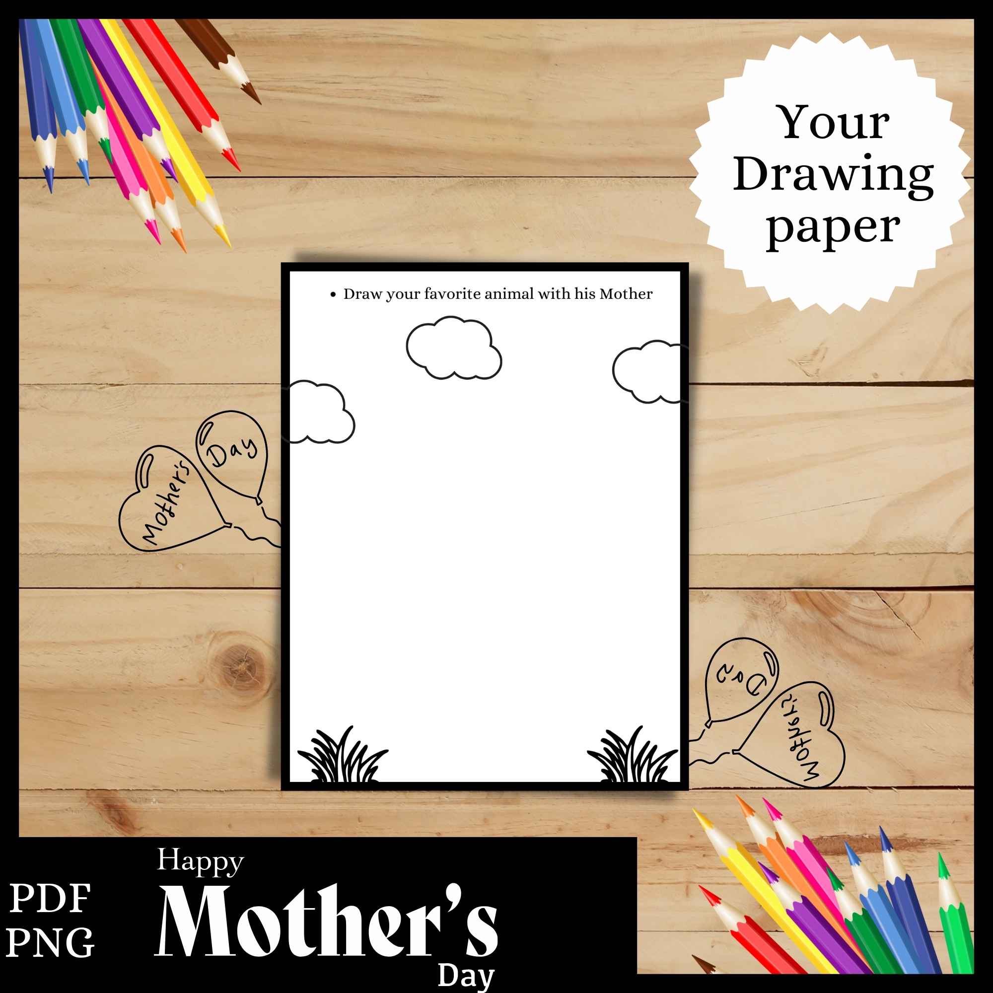 6 Mothers Day Coloring Pictures | Mothers Day | Kids Coloring Pages ...