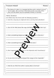 Robert Louis Stevenson "Treasure Island" worksheets | Made By Teachers