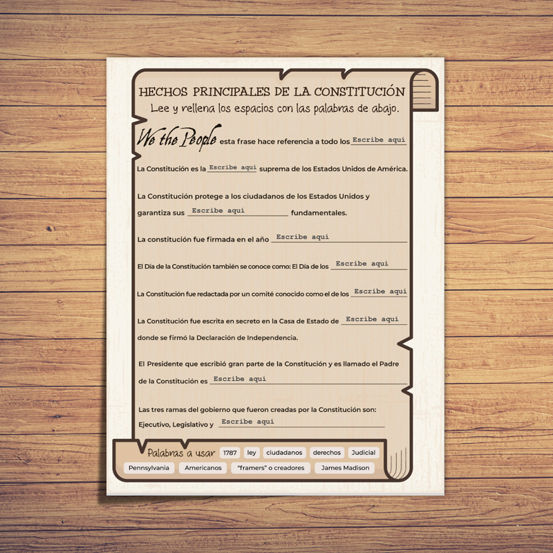 Día de La Constitución Google Slides | Made By Teachers
