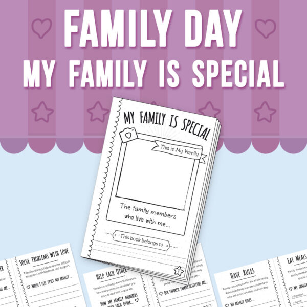 Family Day | My Family is Special Activity | Made By Teachers