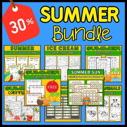 Summer Activities and Worksheets Pack: Coloring Pages, Bulletin Board ...