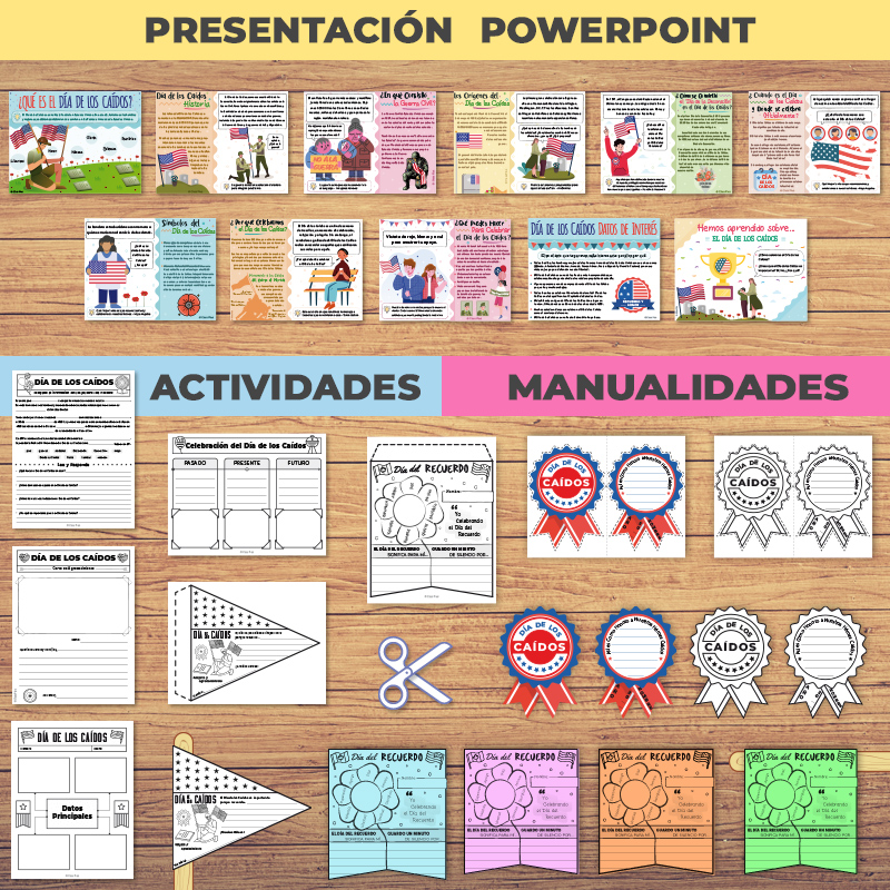 Día de los Caídos Collection BUNDLE | Made By Teachers