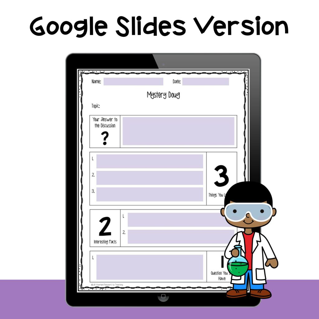 Mystery Doug Exit Ticket Print and Digital | Made By Teachers