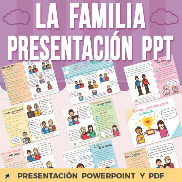 La Familia | Día de la Familia Presentación PowerPoint | Made By Teachers