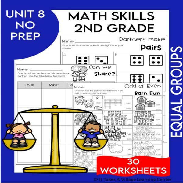 2nd Grade Illustrative Math - Repeated Addition Math Worksheets | Made ...