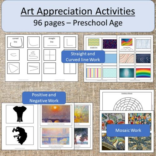 Art Appreciation Preschool homescooling Activities | Made By Teachers