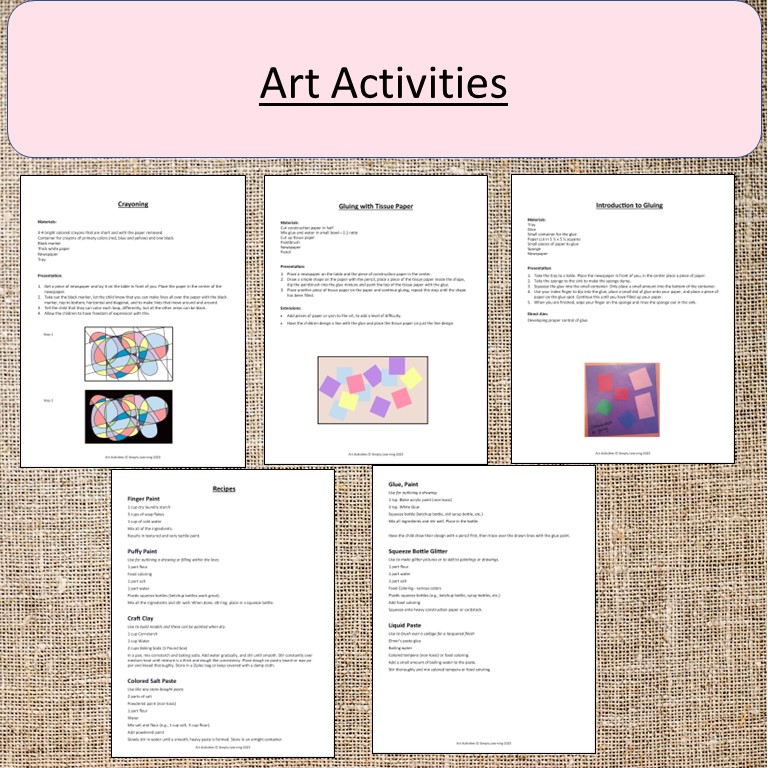 Art Activities Kindergarten, first grade Homeschooling Classrooms Teach ...
