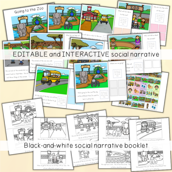 Zoo Field Trip Unit with Visuals and Social Narrative | Made By Teachers