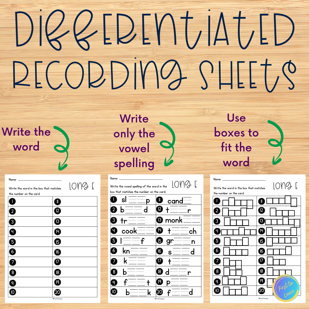 Long E Write The Room Phonics Activity | Made By Teachers