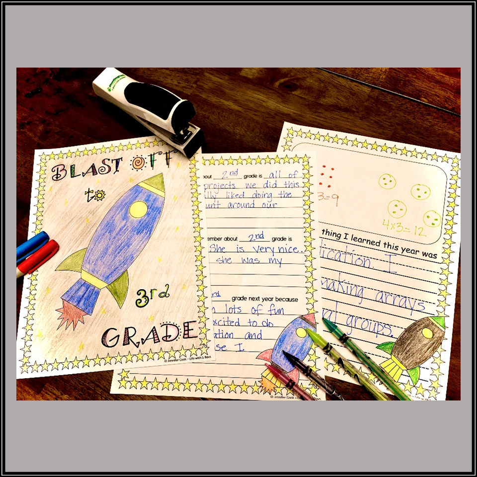 End of Year Writing Projects - Rocket Craft Blast Off TO... | Made By ...