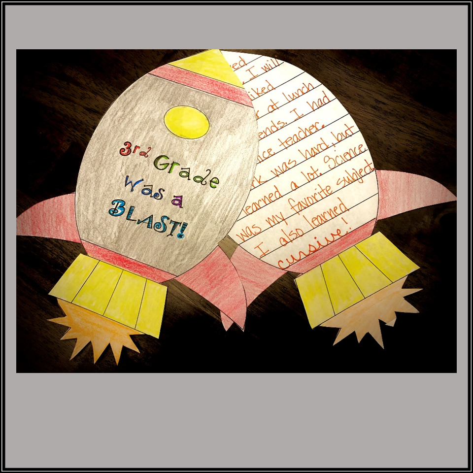 End of Year Writing Projects - Rocket Craft Blast Off TO... | Made By ...